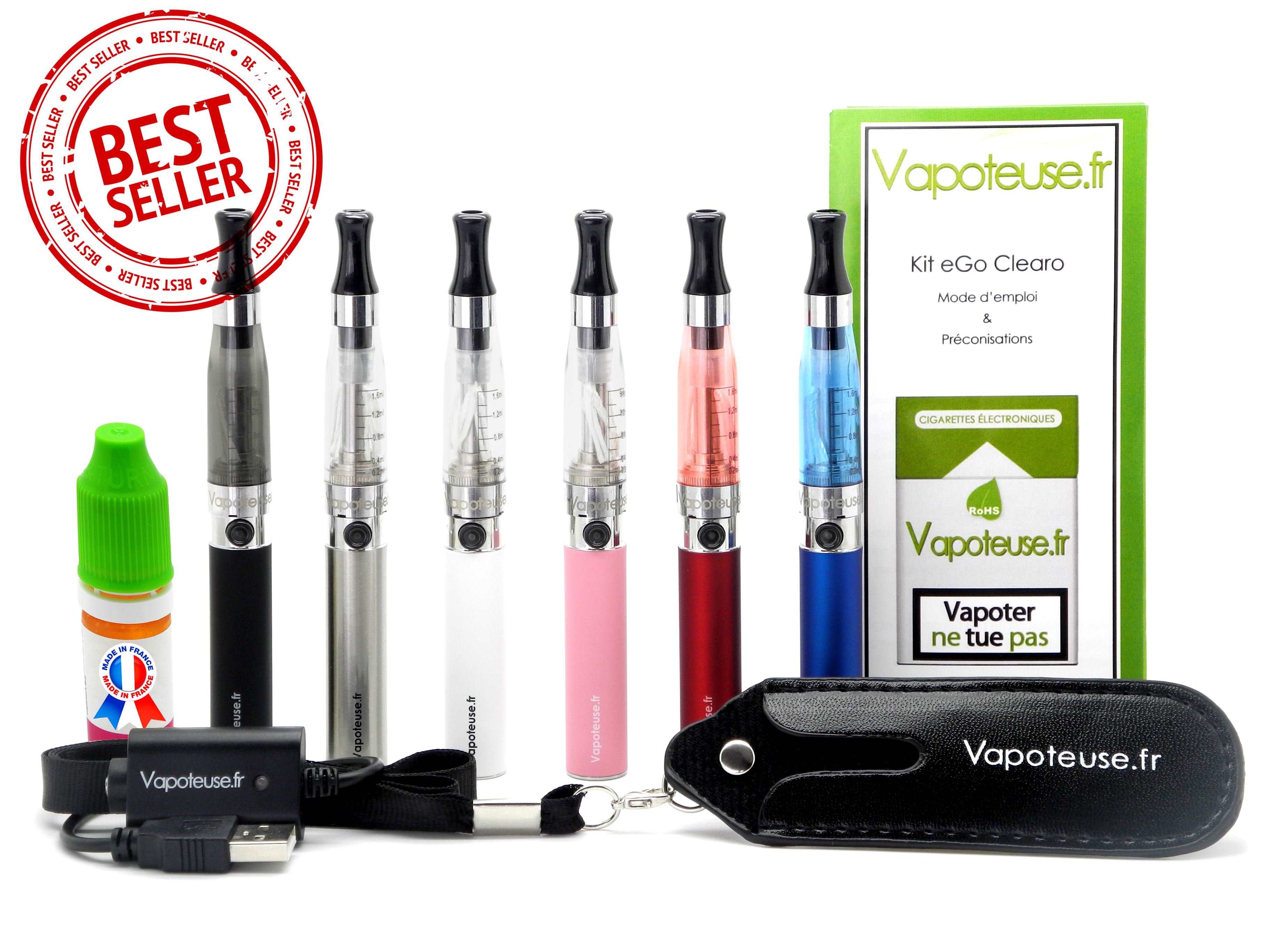 Kit Cigarette électronique eGo Clearo : 22,00 EUR - Livraison Gratuite